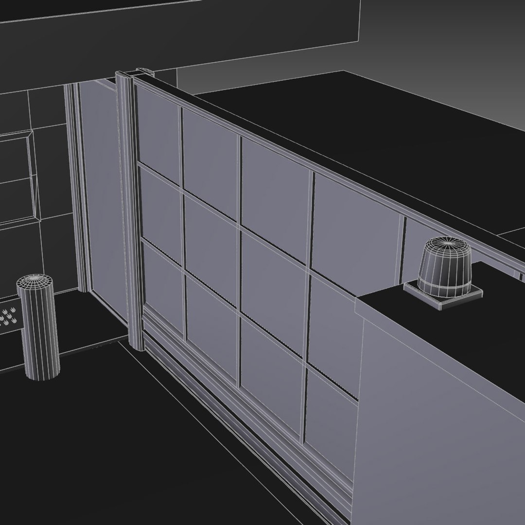 3d Car Security Gate