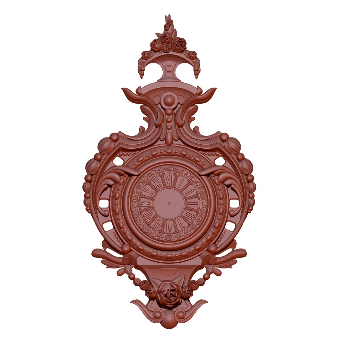 3D Model Clock Face - TurboSquid 1417692