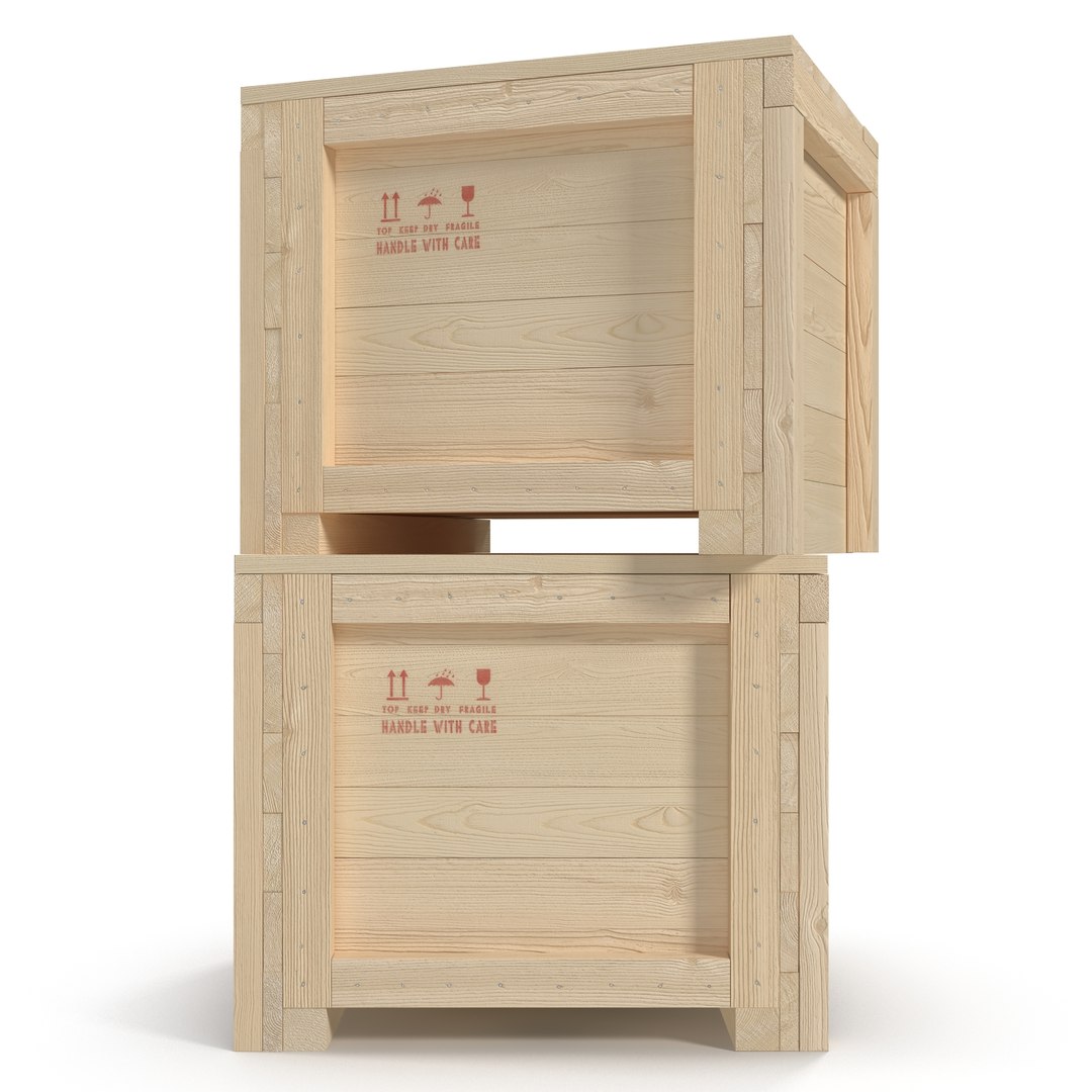 Max Wooden Shipping Crate 3