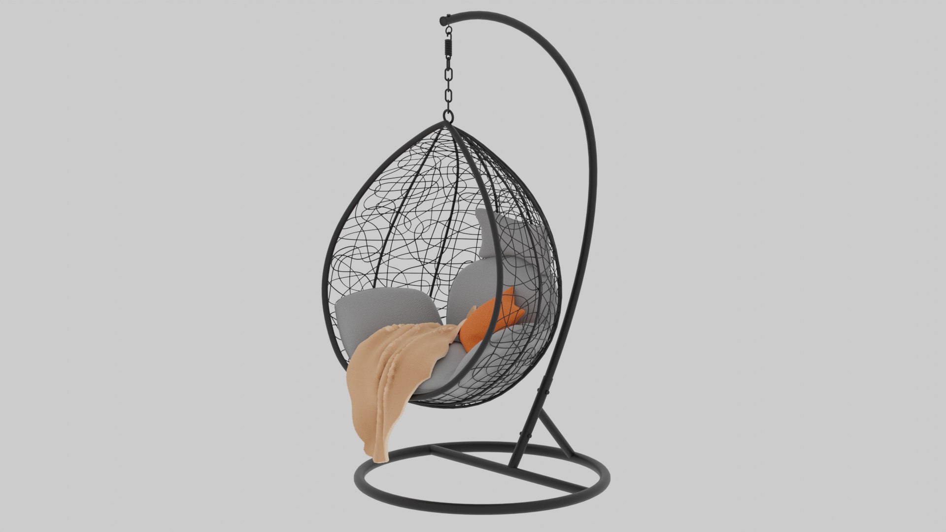 3D Egg Chair - TurboSquid 2097688