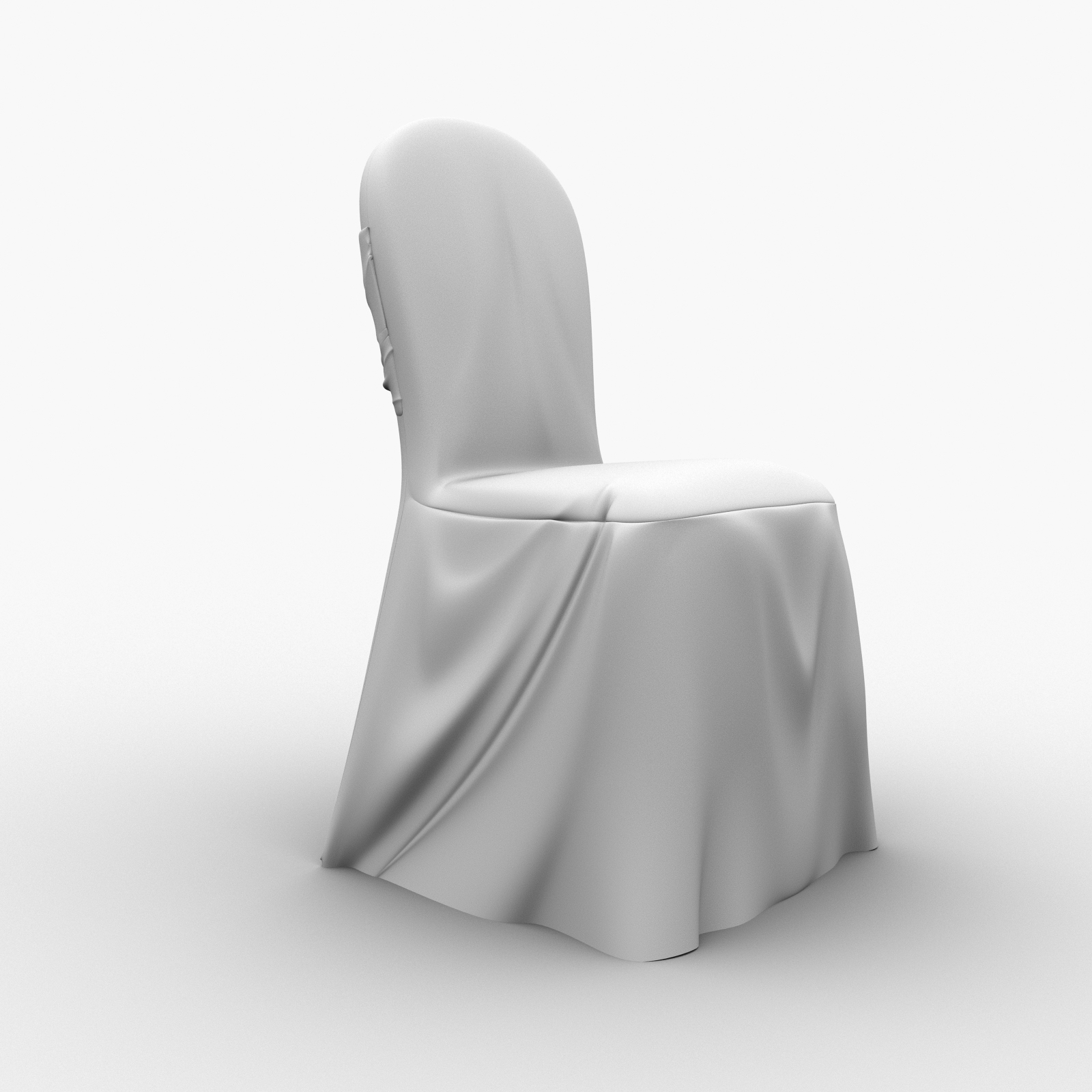 chair cover 3d model