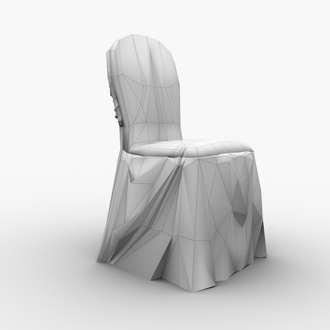 chair cover 3d model
