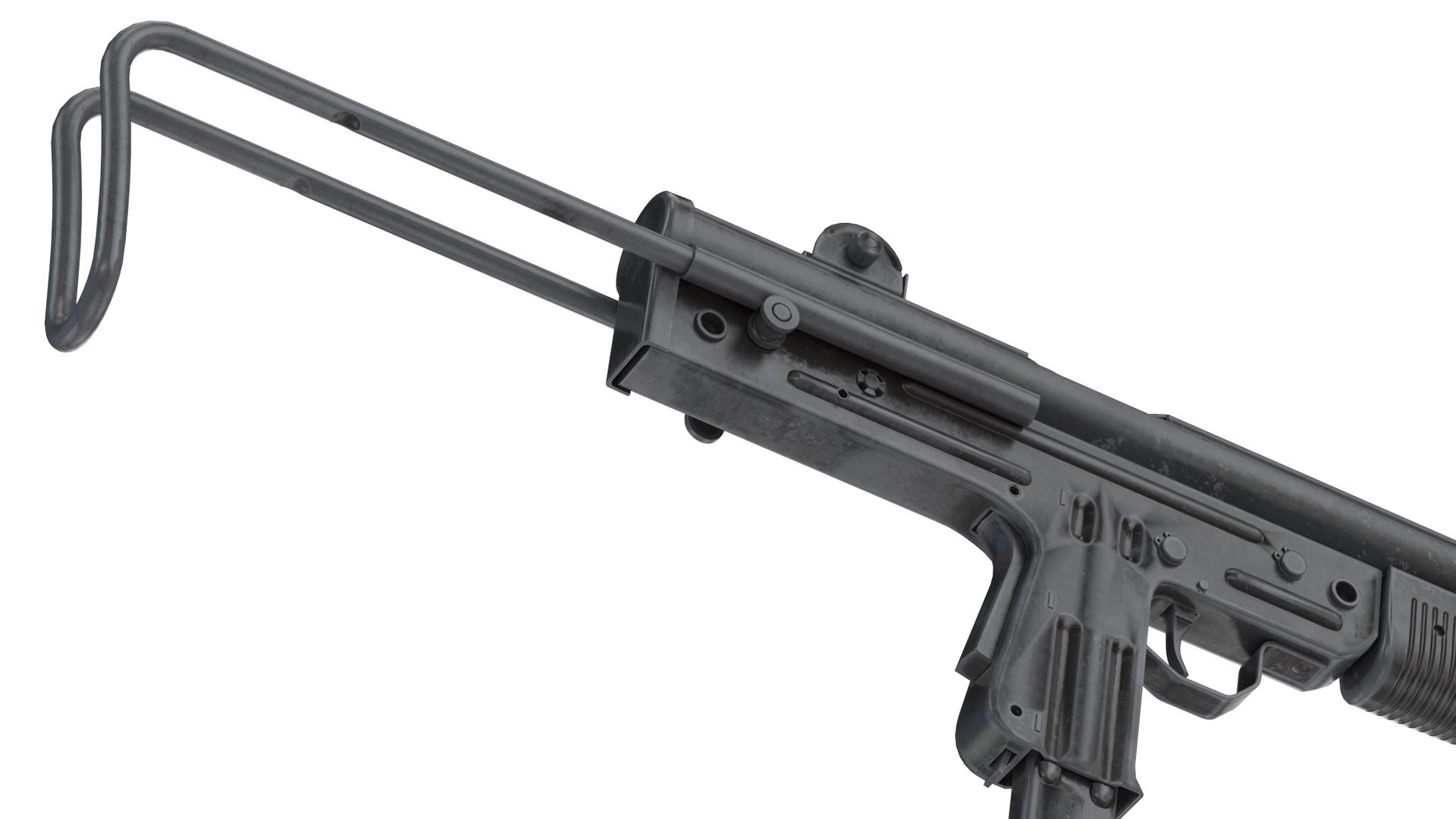 FMK 3 Submachine Gun Low Poly PBR Realistic Model - TurboSquid 1992303