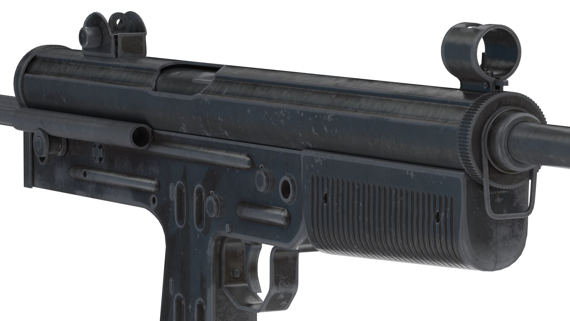 FMK 3 Submachine Gun Low Poly PBR Realistic Model - TurboSquid 1992303