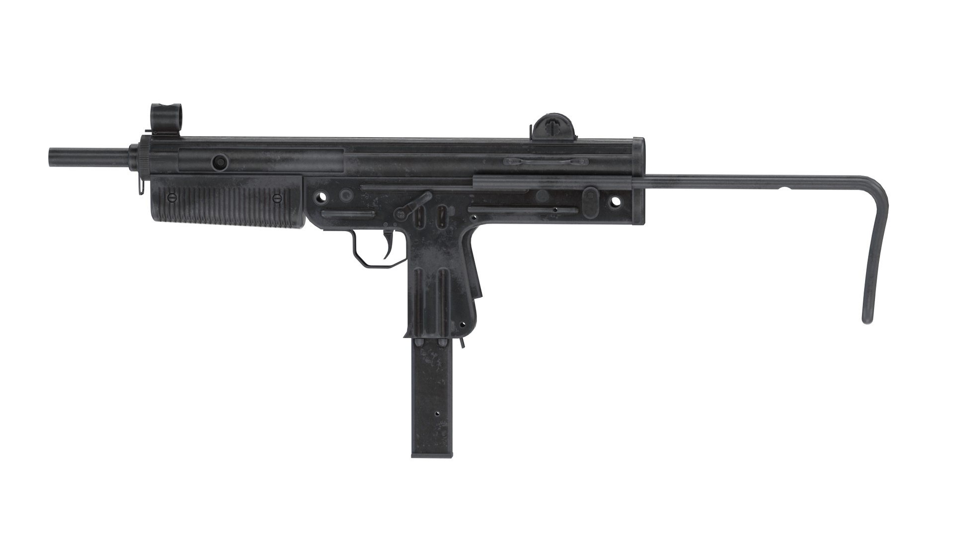 FMK 3 Submachine Gun Low Poly PBR Realistic Model - TurboSquid 1992303