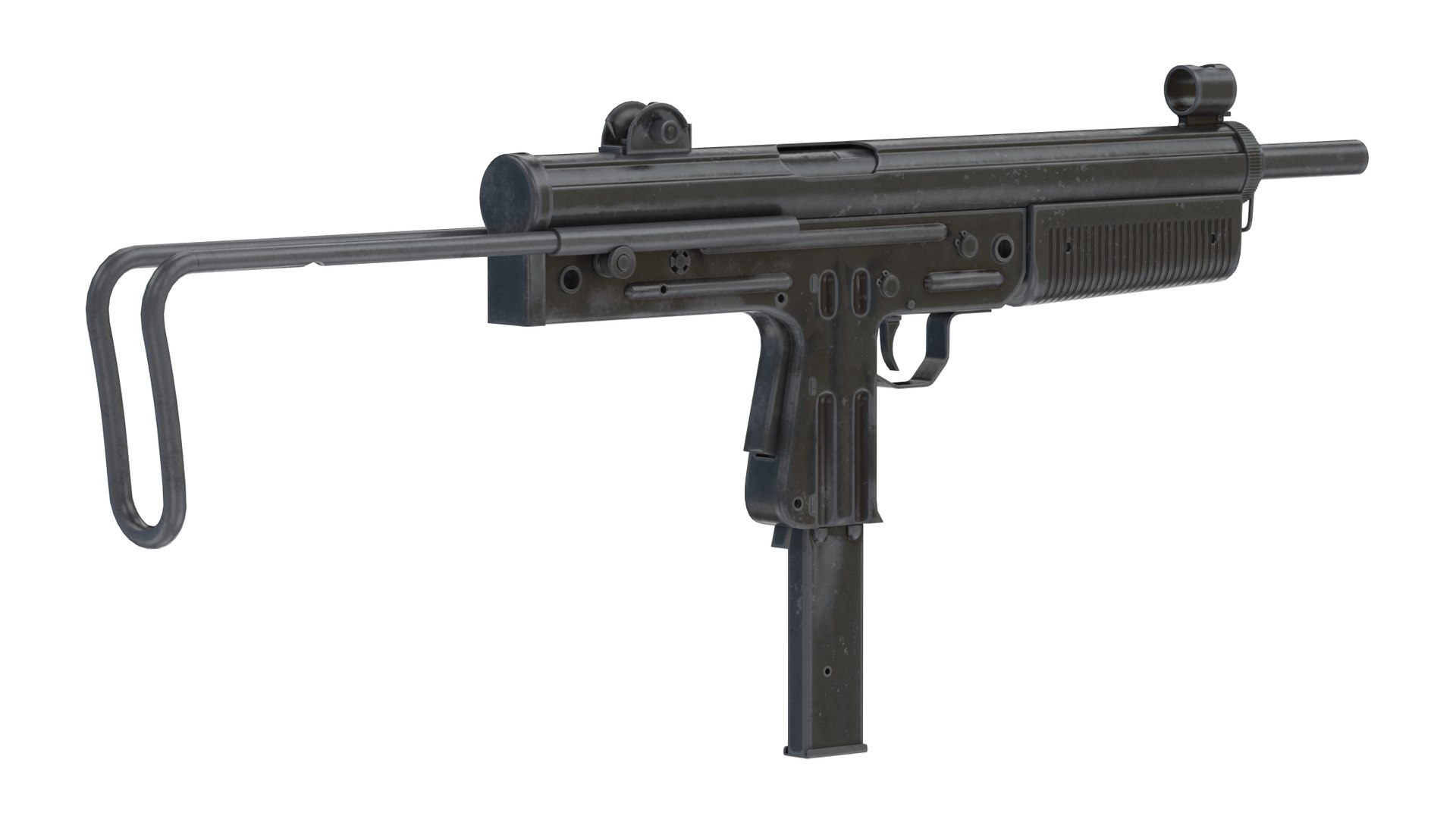 FMK 3 Submachine Gun Low Poly PBR Realistic Model - TurboSquid 1992303