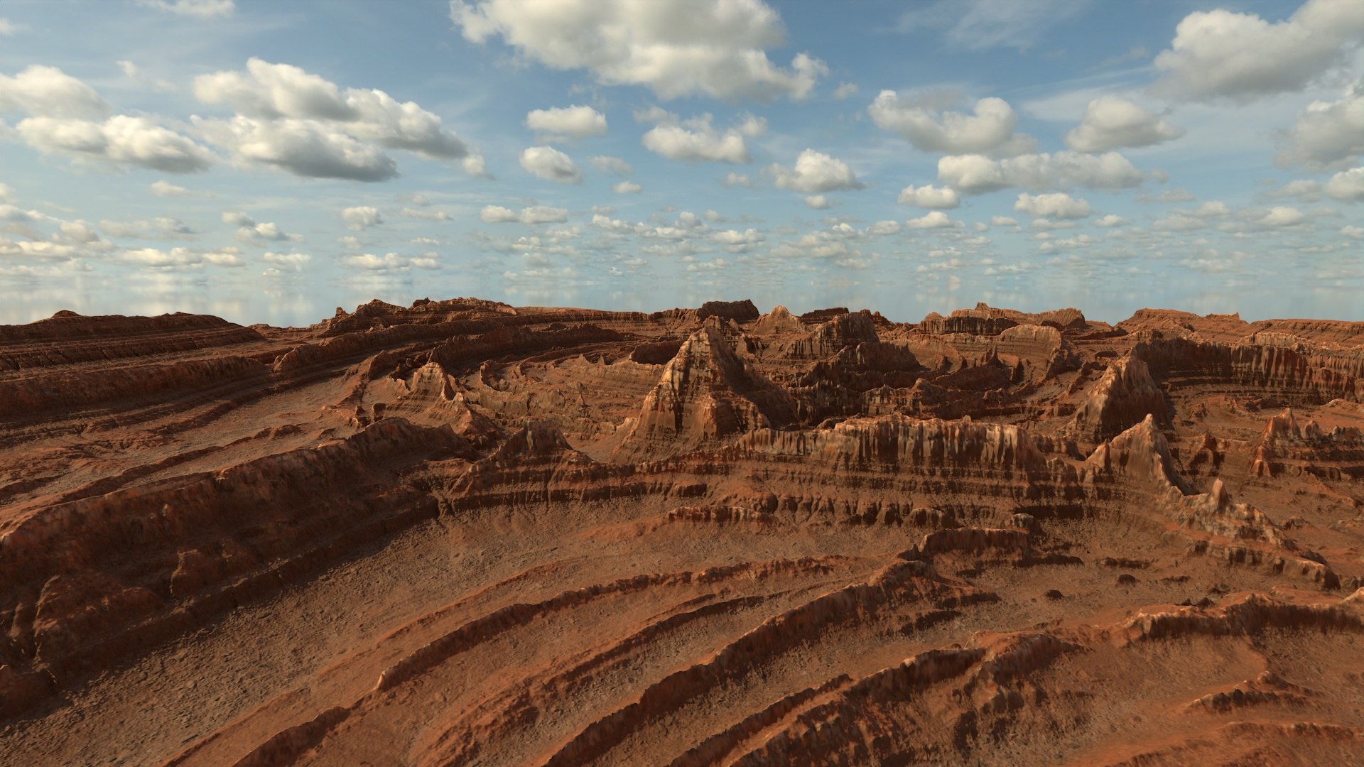 Alien Fantasy Terrain 3D Model - TurboSquid 2326831