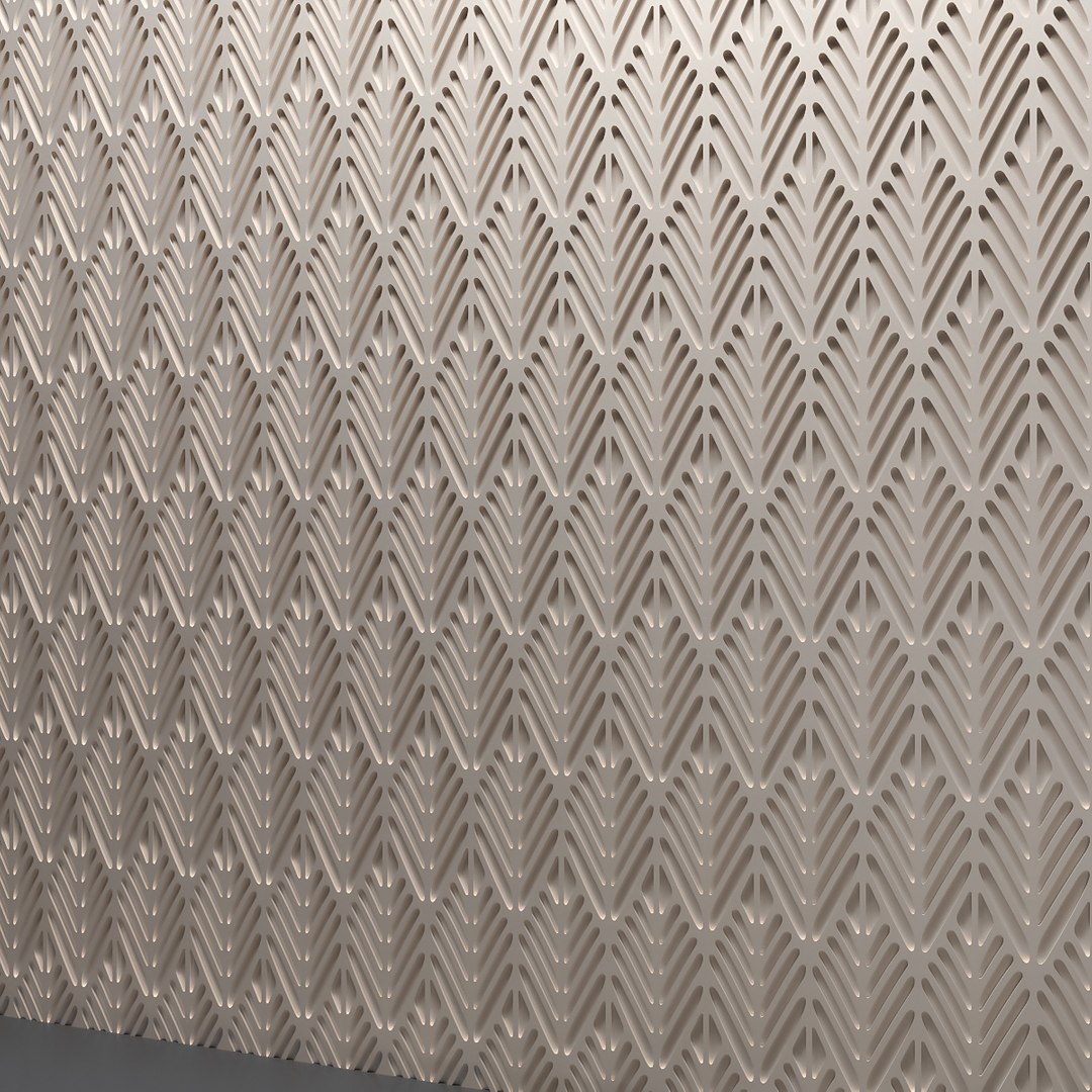 Decorative Gypsum Panel 3D Model - TurboSquid 1534576