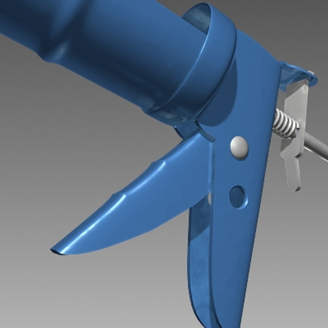 Mastic Gun 3d Model