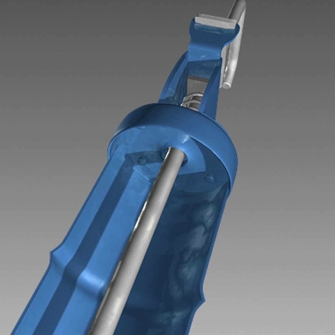 Mastic Gun 3d Model