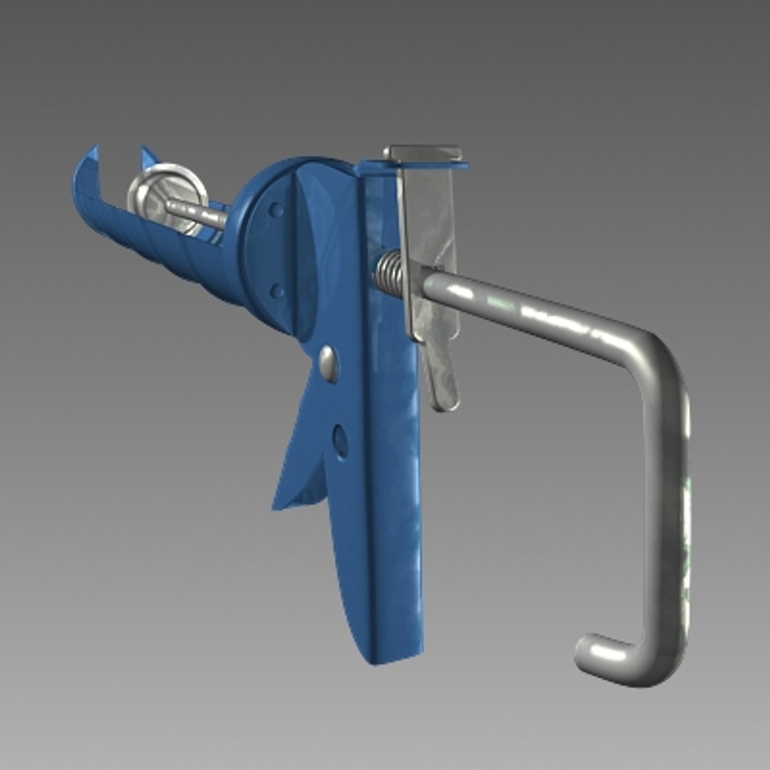 Mastic Gun 3d Model