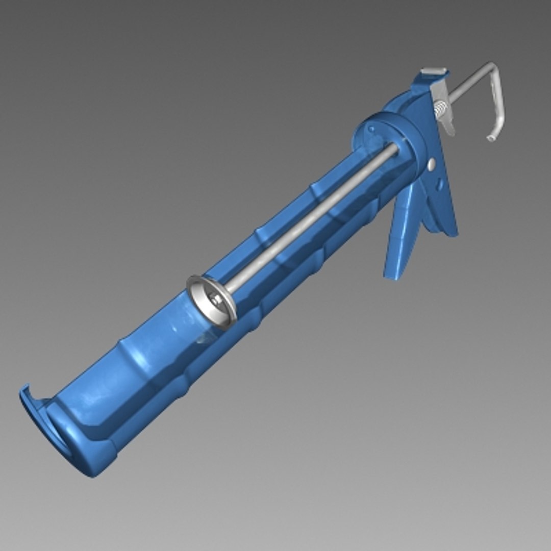 Mastic Gun 3d Model