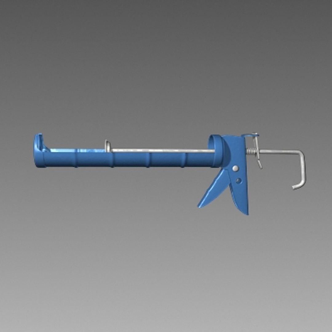 Mastic Gun 3d Model