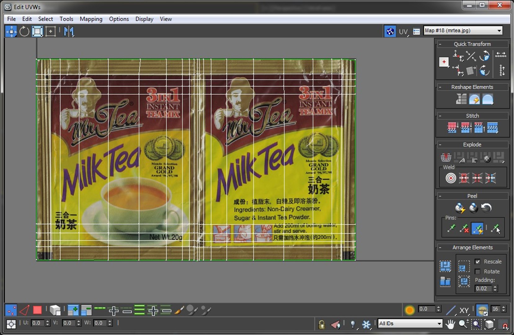mr tea 3-in-1 milk 3d model