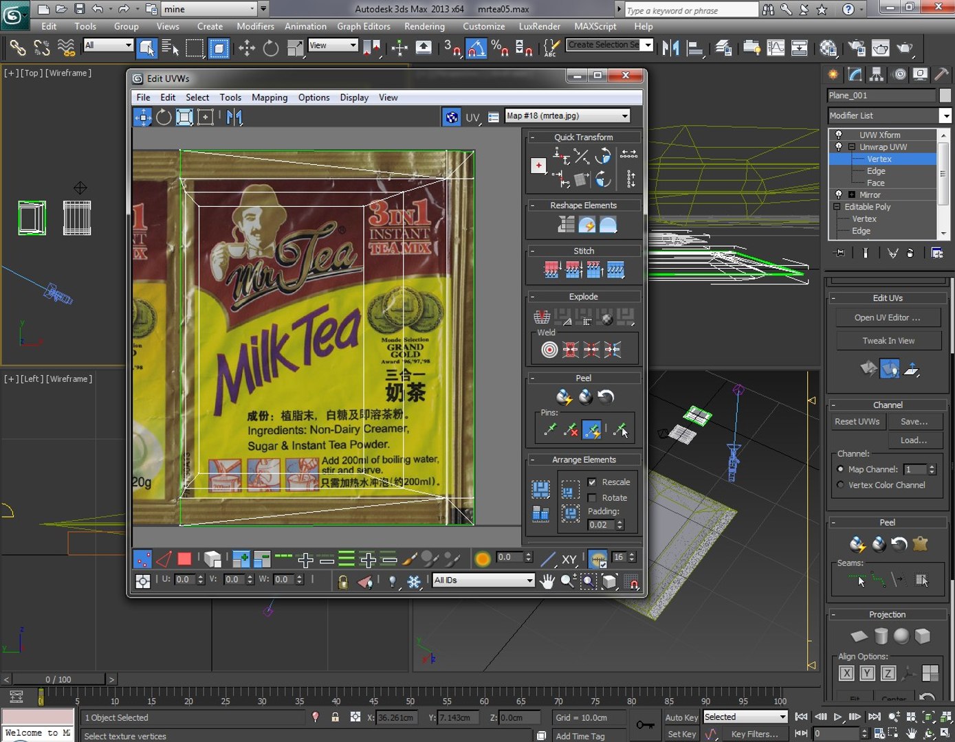 mr tea 3-in-1 milk 3d model