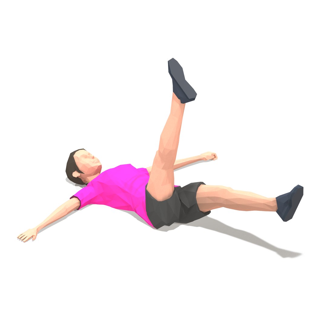 3D Exercise Woman Model - TurboSquid 1706714