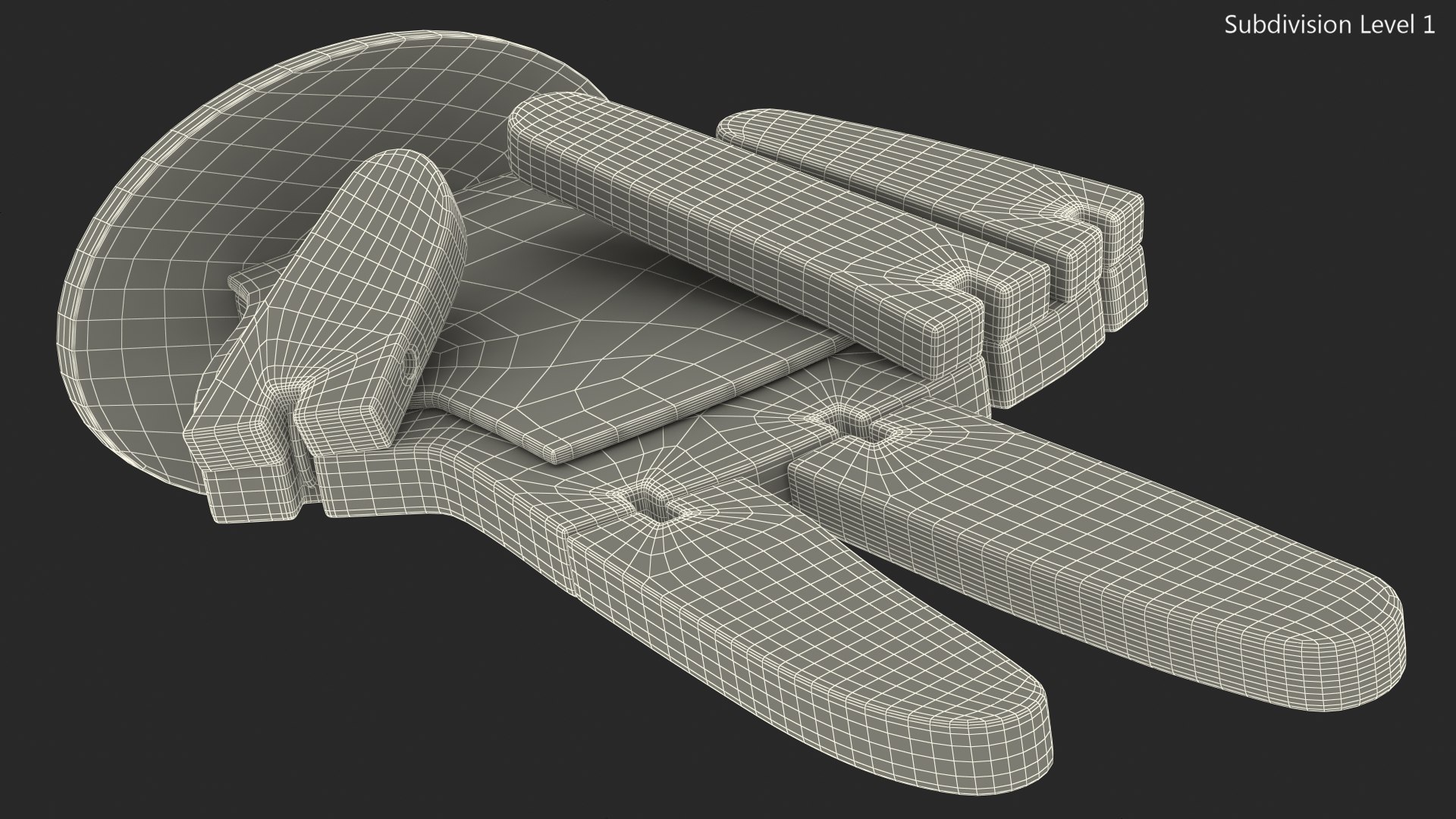 3D Model Peace Hand Symbol - TurboSquid 1818370