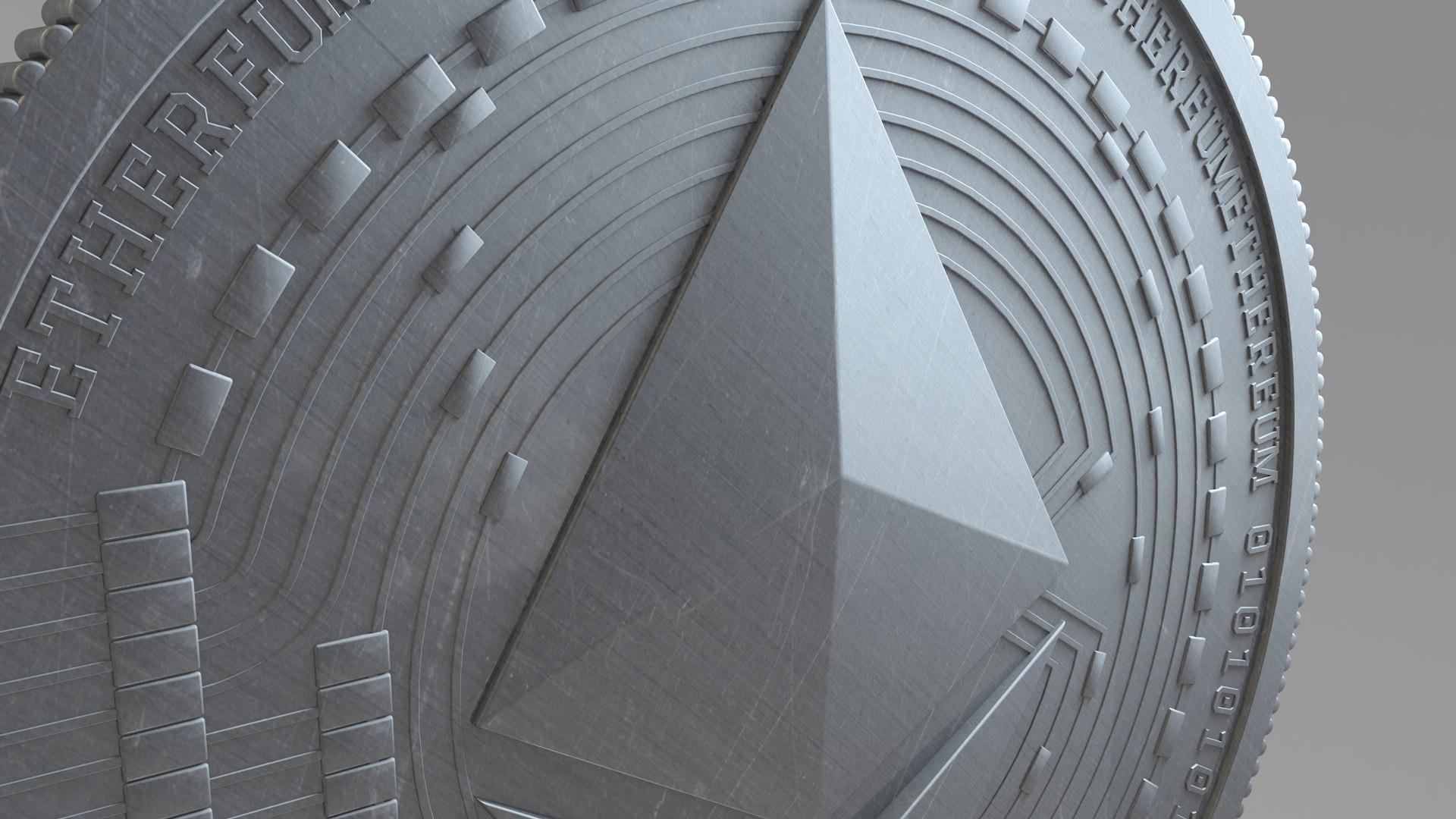 Ethereum Coin 3D Model - TurboSquid 1250449