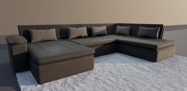 Sofa Coach Blender Models for Download | TurboSquid