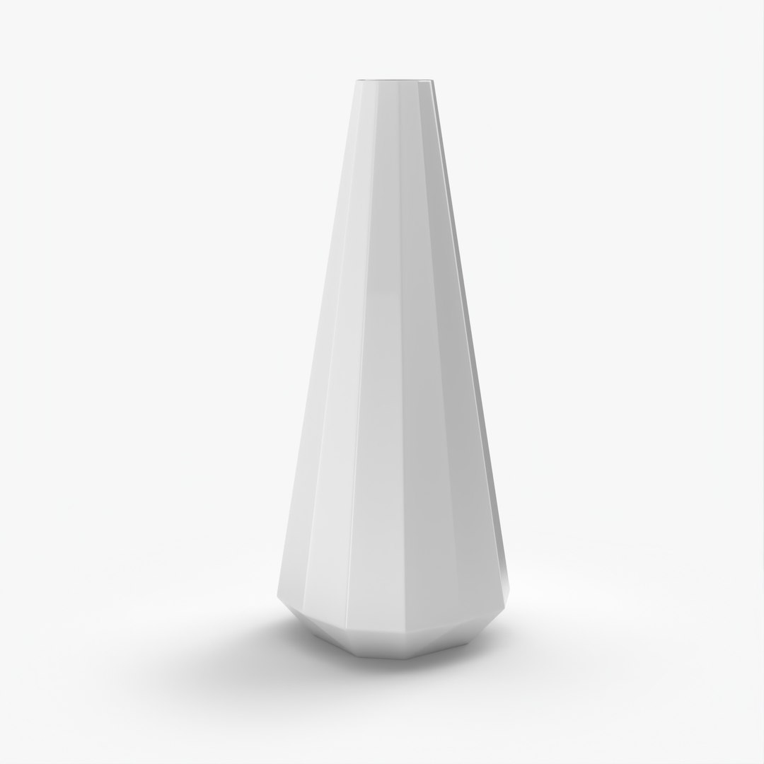 Tapered Vase 3D Model - TurboSquid 2229211