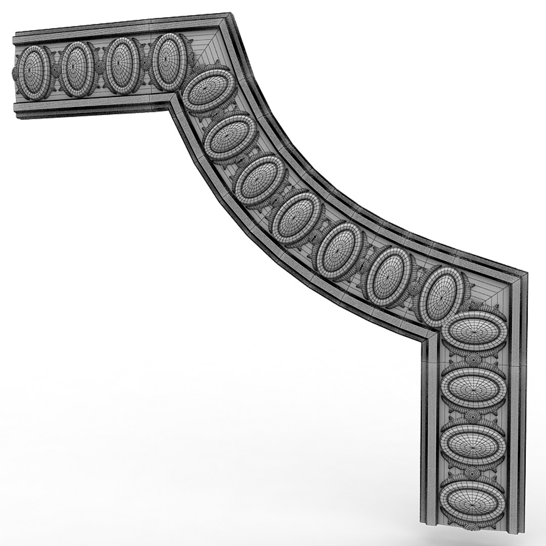 Decorate Corner 3d Model