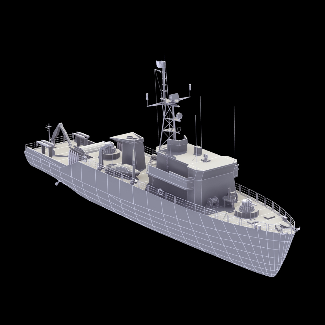 3d model sonya minesweeper