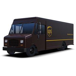 3D amazon delivery step van - TurboSquid 1410995
