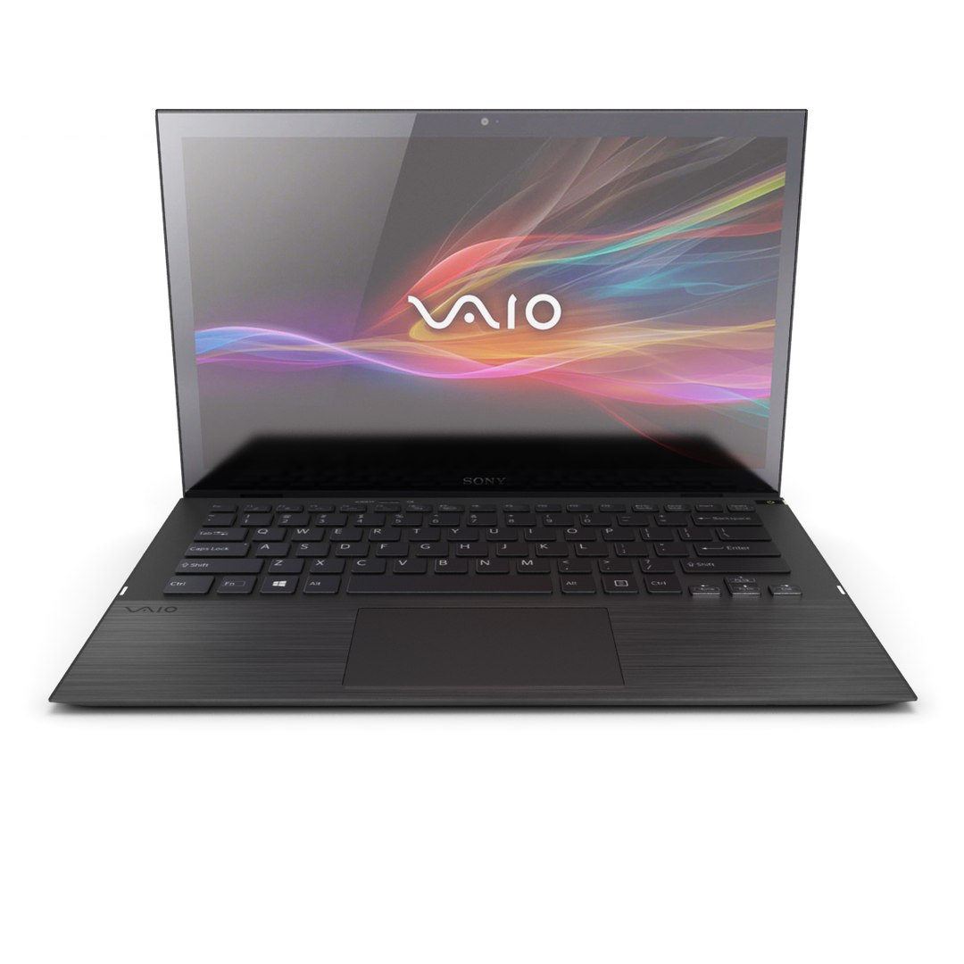 3d Model Sony Vaio Ultrabook