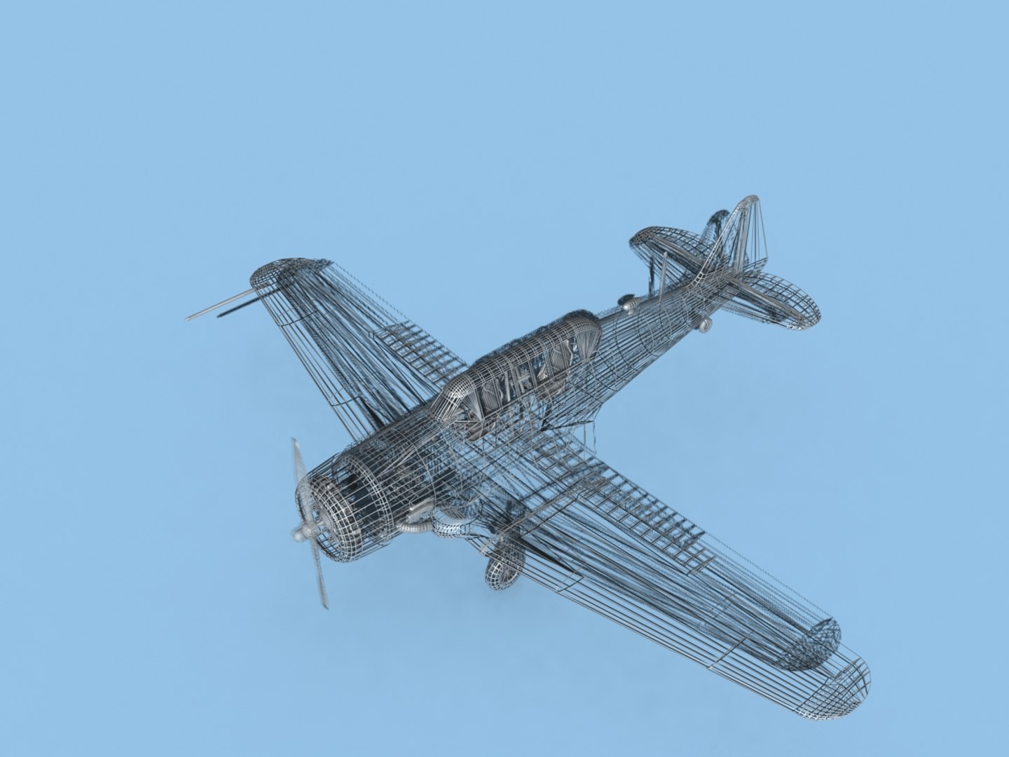 3D Model Snj Harvard North American - TurboSquid 1489645