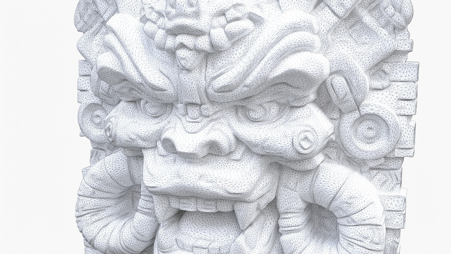 Mechano Tribal Mask 4 3D model - TurboSquid 2182075