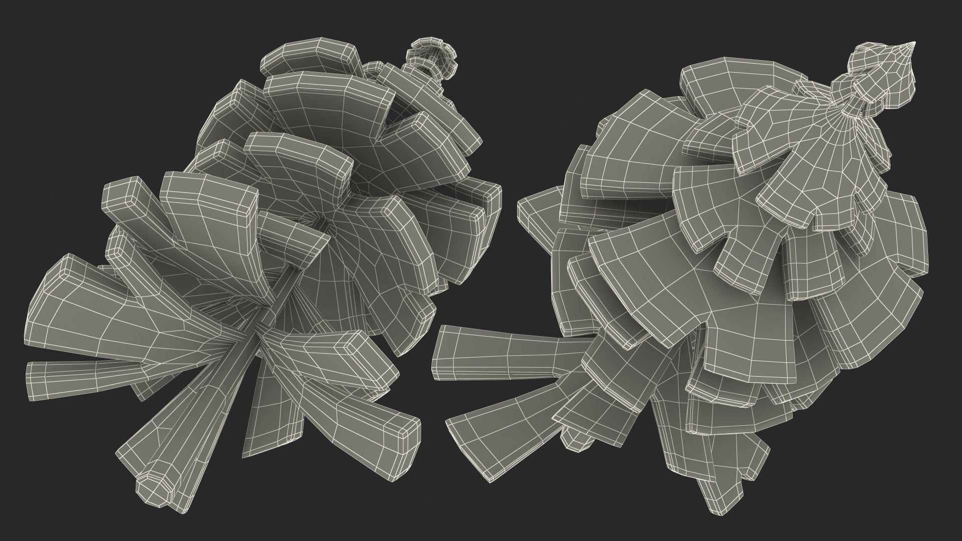 Cartoon Fur Tree Crooked Simple Coloring 3D model - TurboSquid 2169045