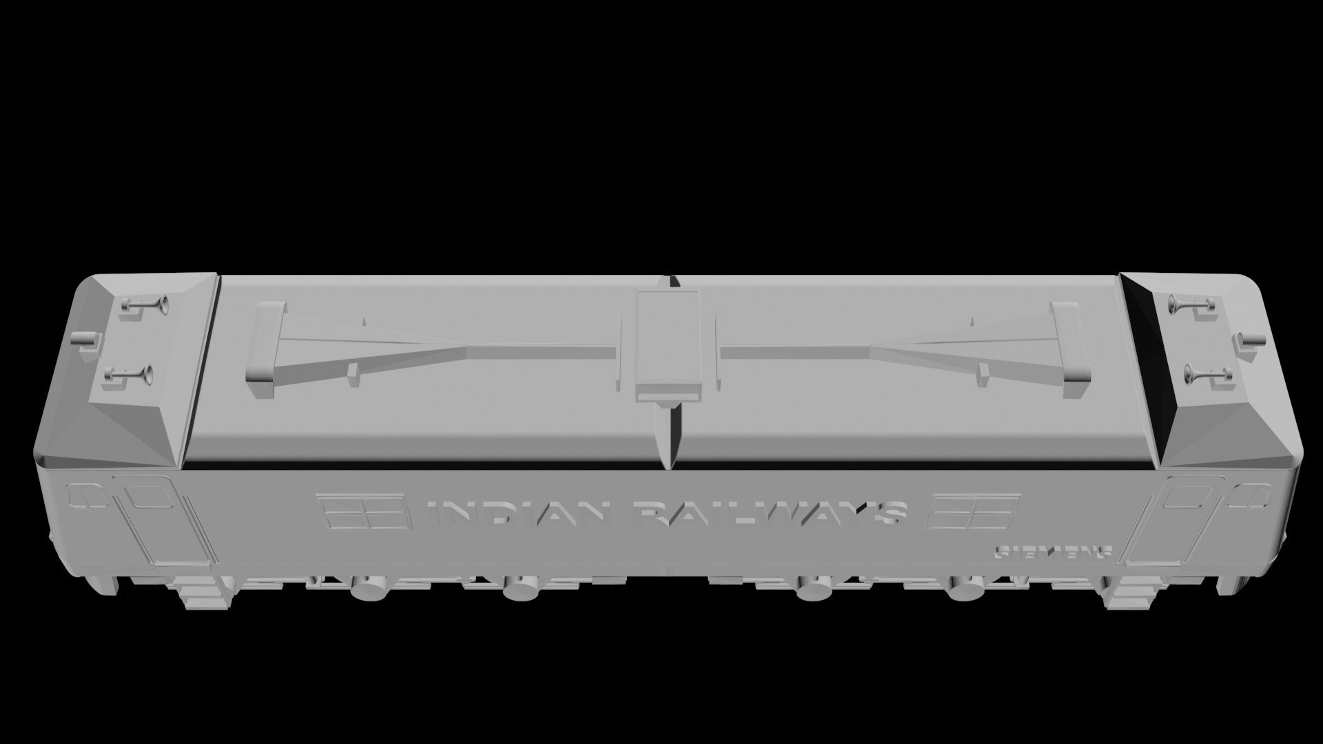3D Alstoms WAG Locomotive 9000Hp Train - TurboSquid 2013374