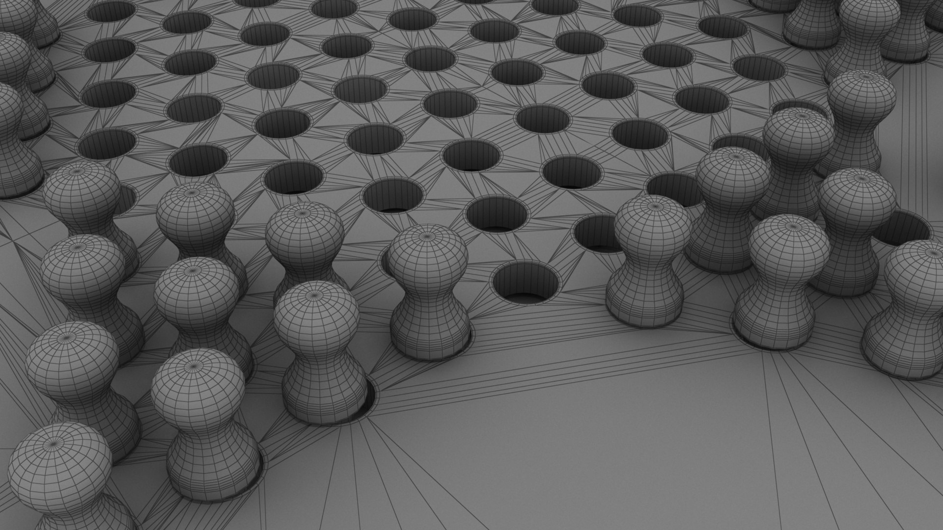 3D Chinese Checker Model - TurboSquid 1535898