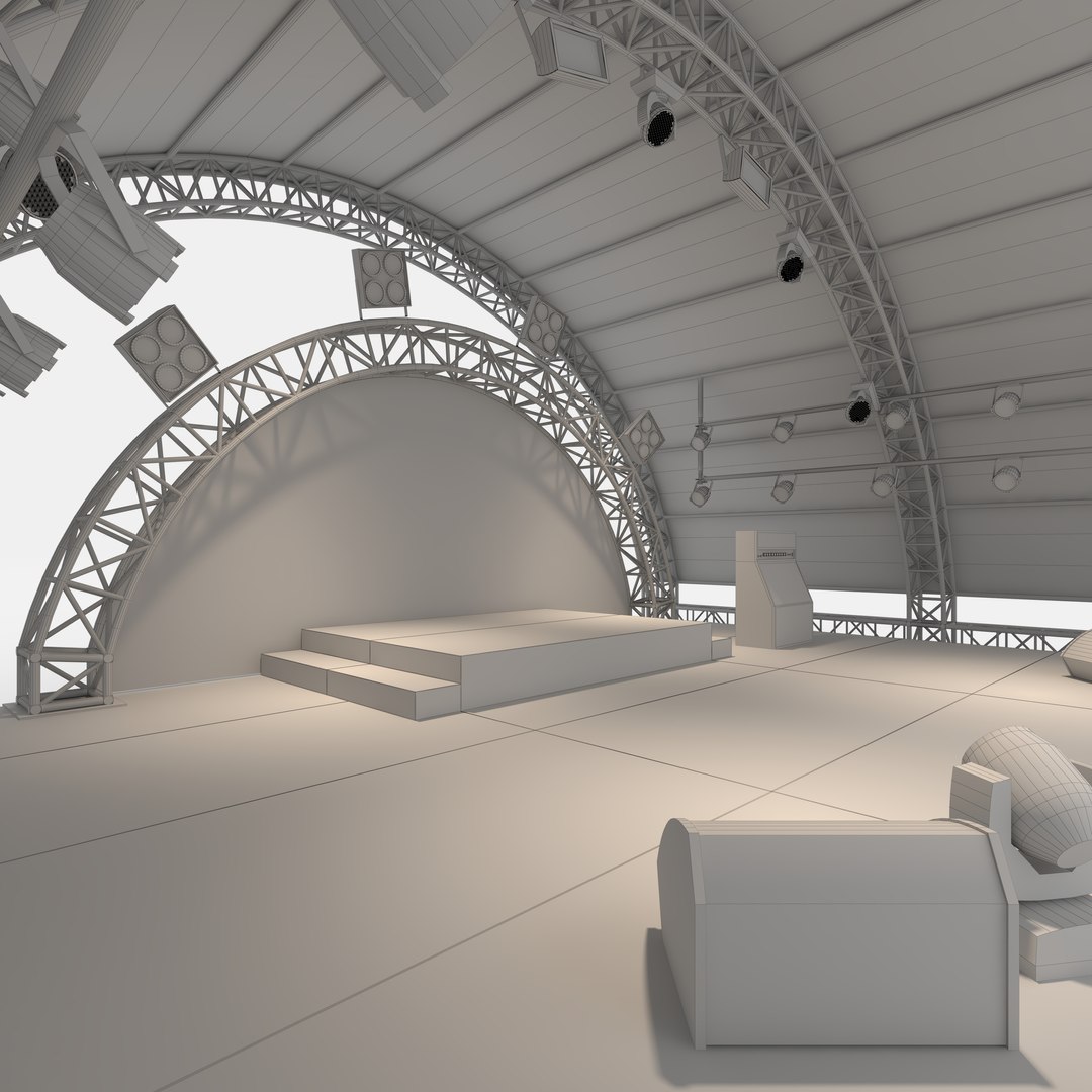 Stage 5 3D model - TurboSquid 2128748