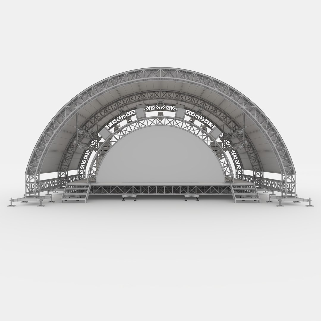 Stage 5 3D model - TurboSquid 2128748