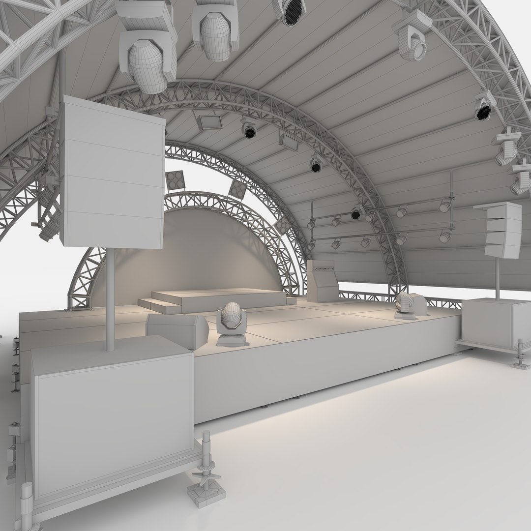 Stage 5 3D model - TurboSquid 2128748