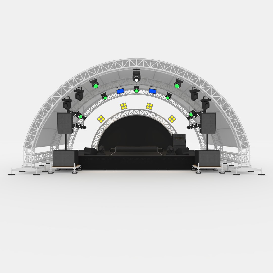 Stage 5 3D model - TurboSquid 2128748