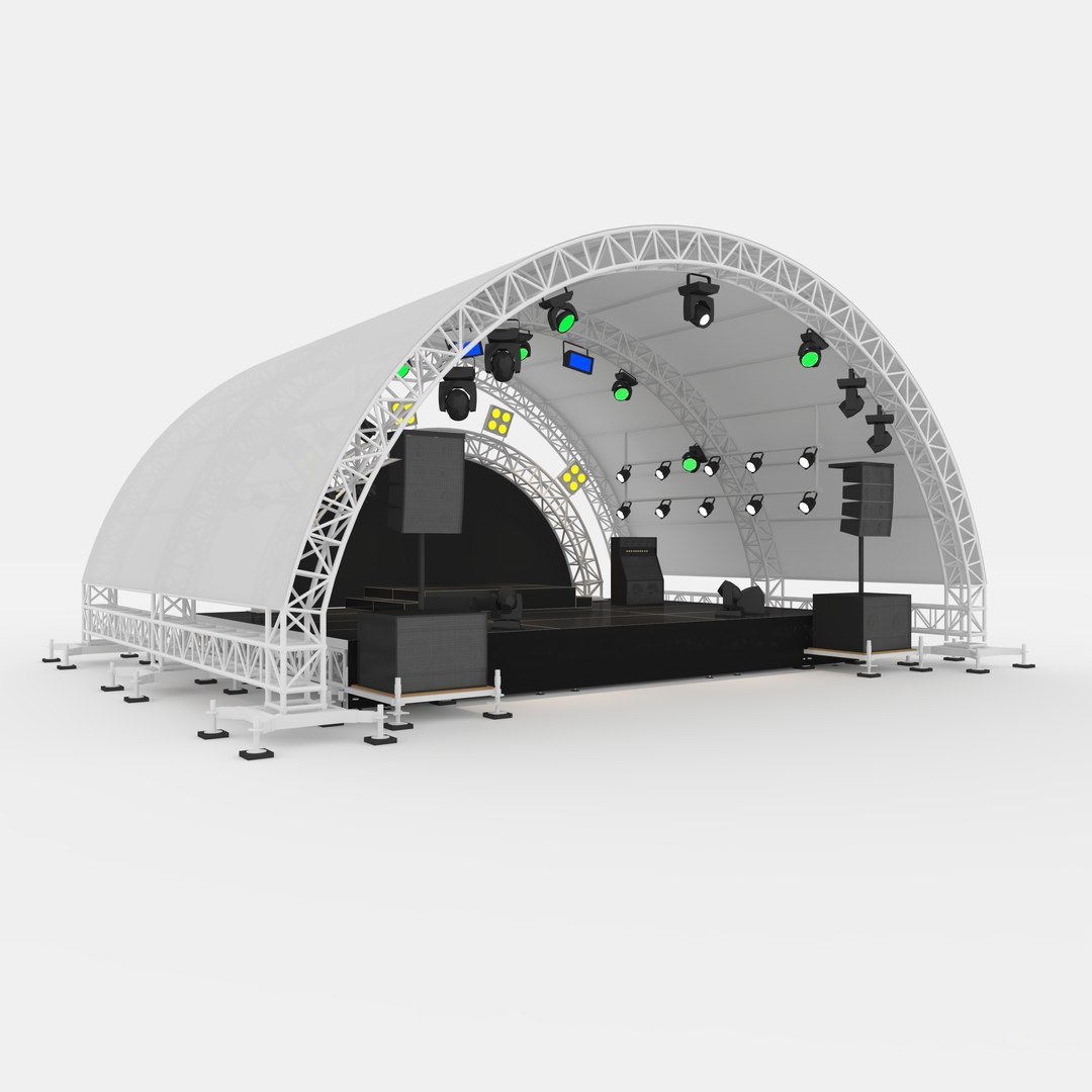 Stage 5 3D model - TurboSquid 2128748