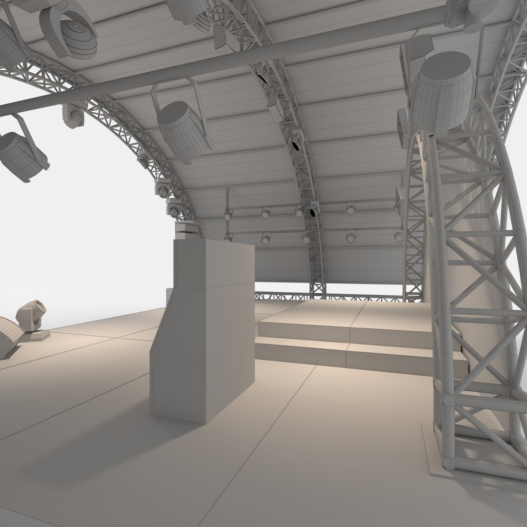 Stage 5 3D model - TurboSquid 2128748