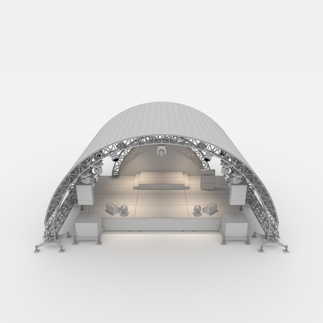 Stage 5 3D model - TurboSquid 2128748