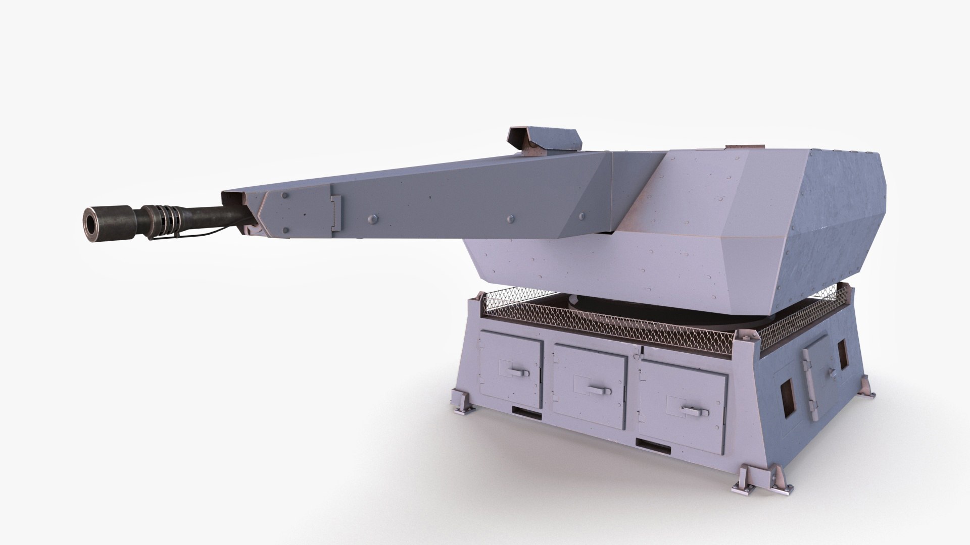 Naval Guns 3D model - TurboSquid 1762450