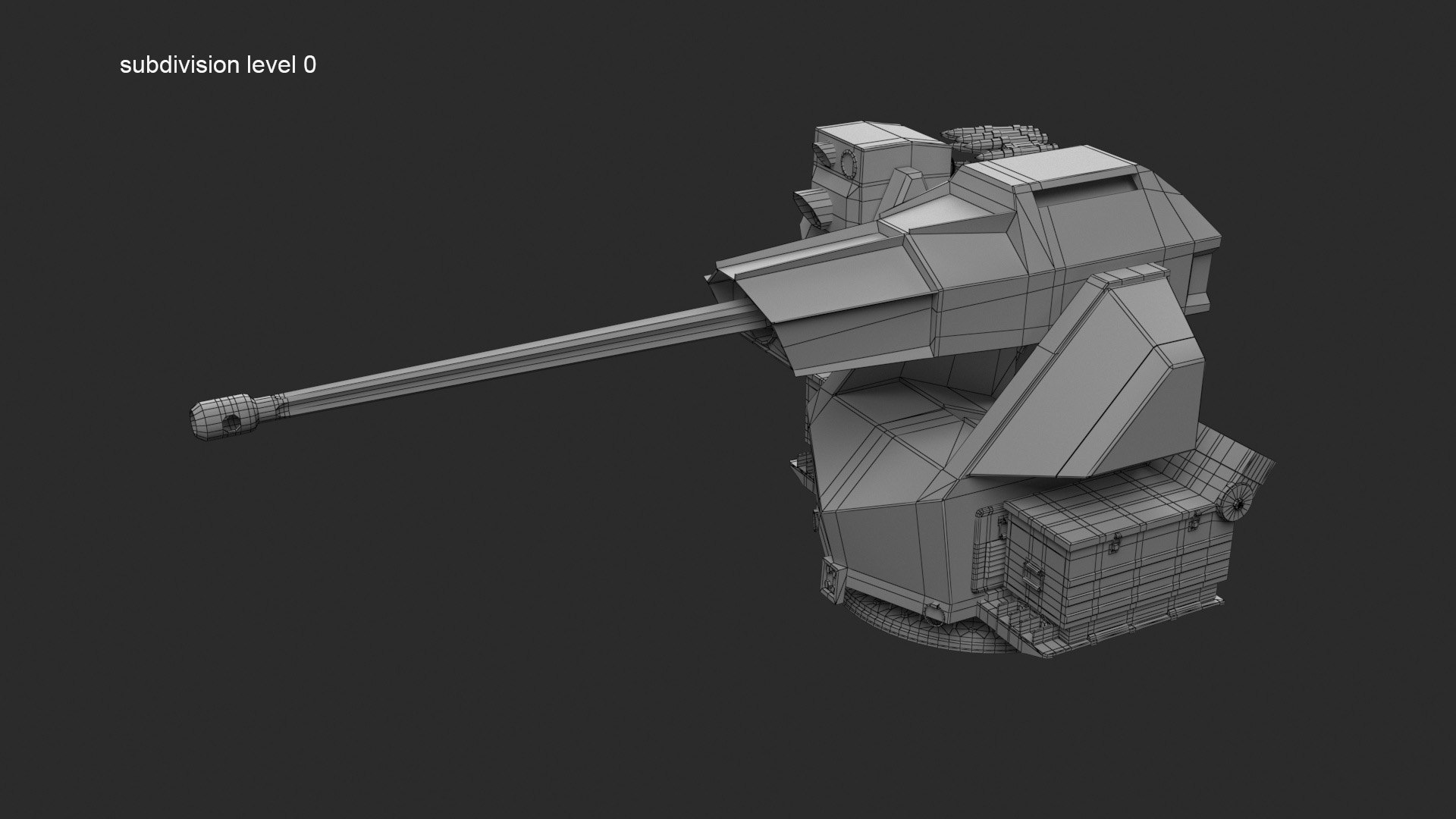 Naval Guns 3D model - TurboSquid 1762450