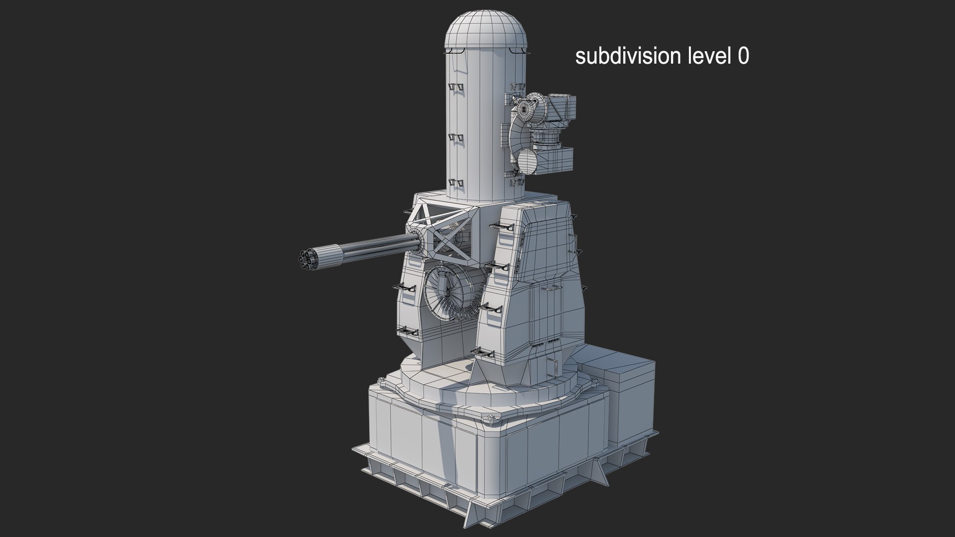 Naval Guns 3D model - TurboSquid 1762450