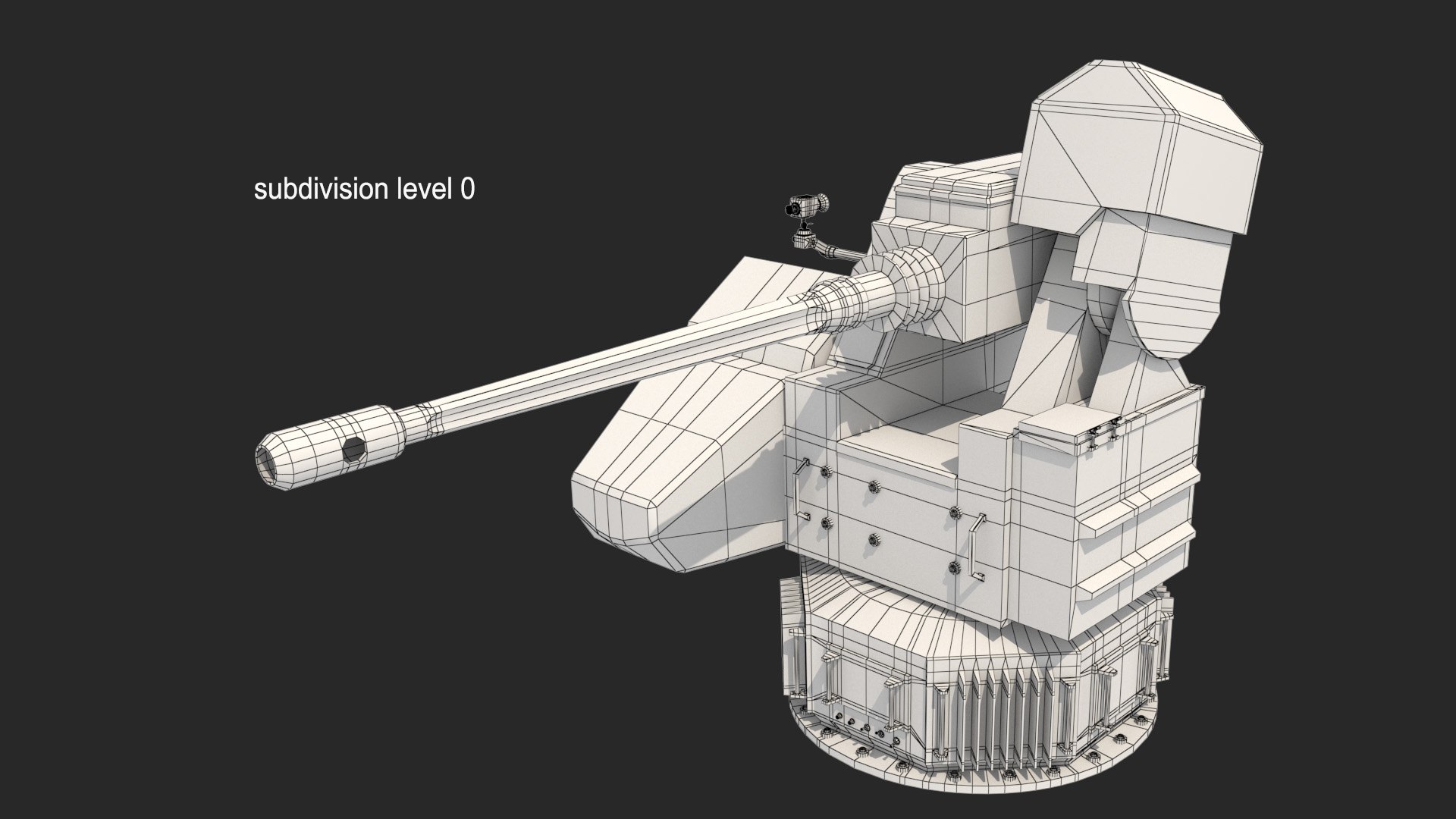 Naval Guns 3D model - TurboSquid 1762450