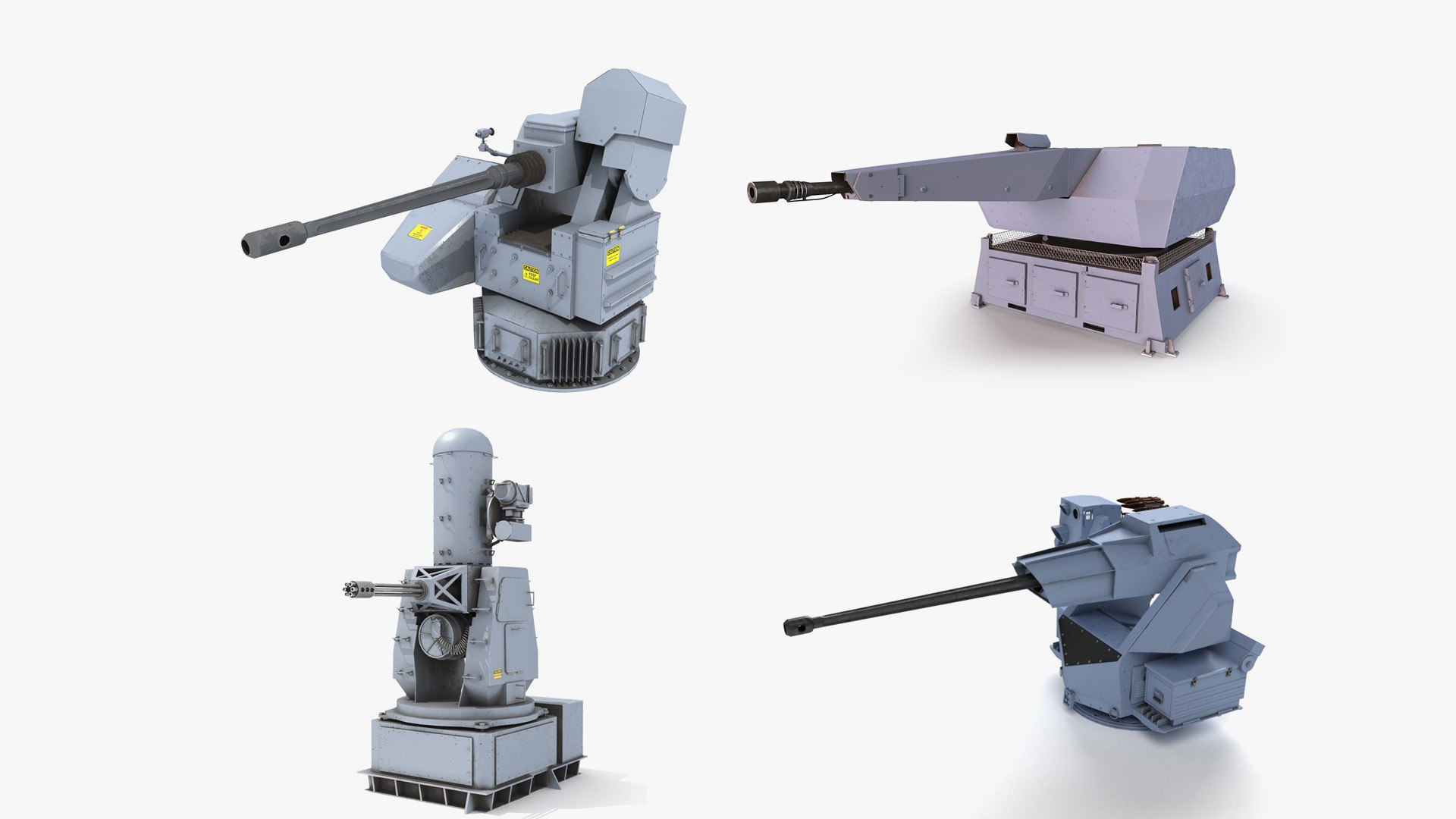 Naval Guns 3D model - TurboSquid 1762450