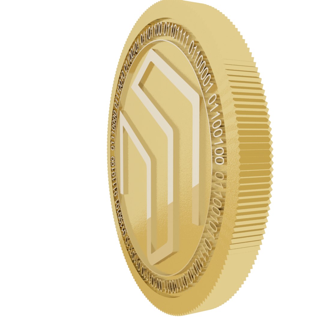 Ties Db Gold Coin 3D Model - TurboSquid 1628386