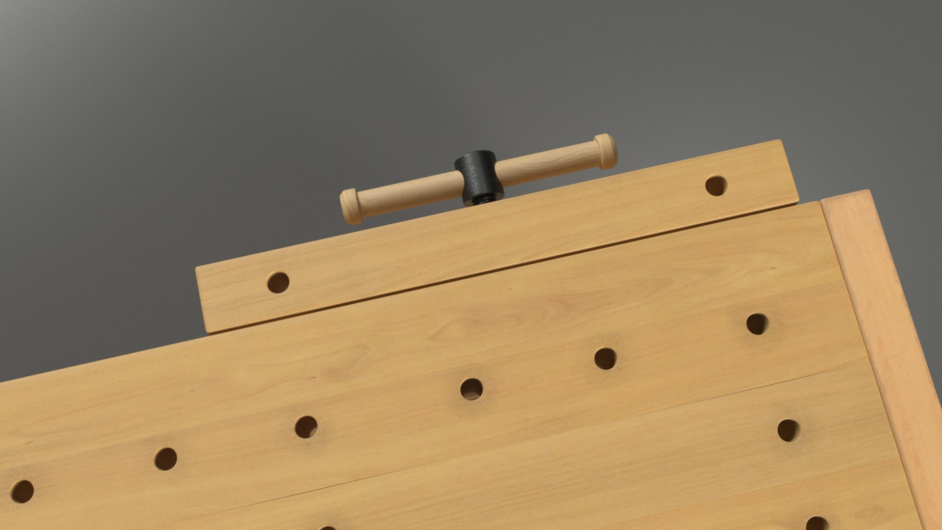 3D Workbench With Drawers And Cabinet Model - TurboSquid 2274445