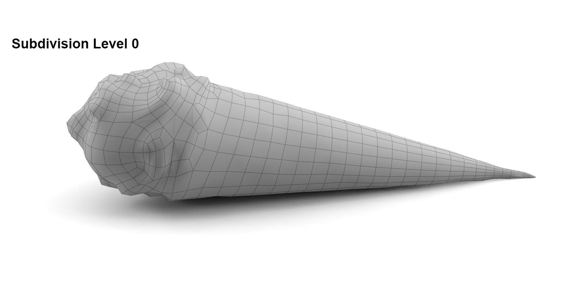 3d Ice Cream Cones Model
