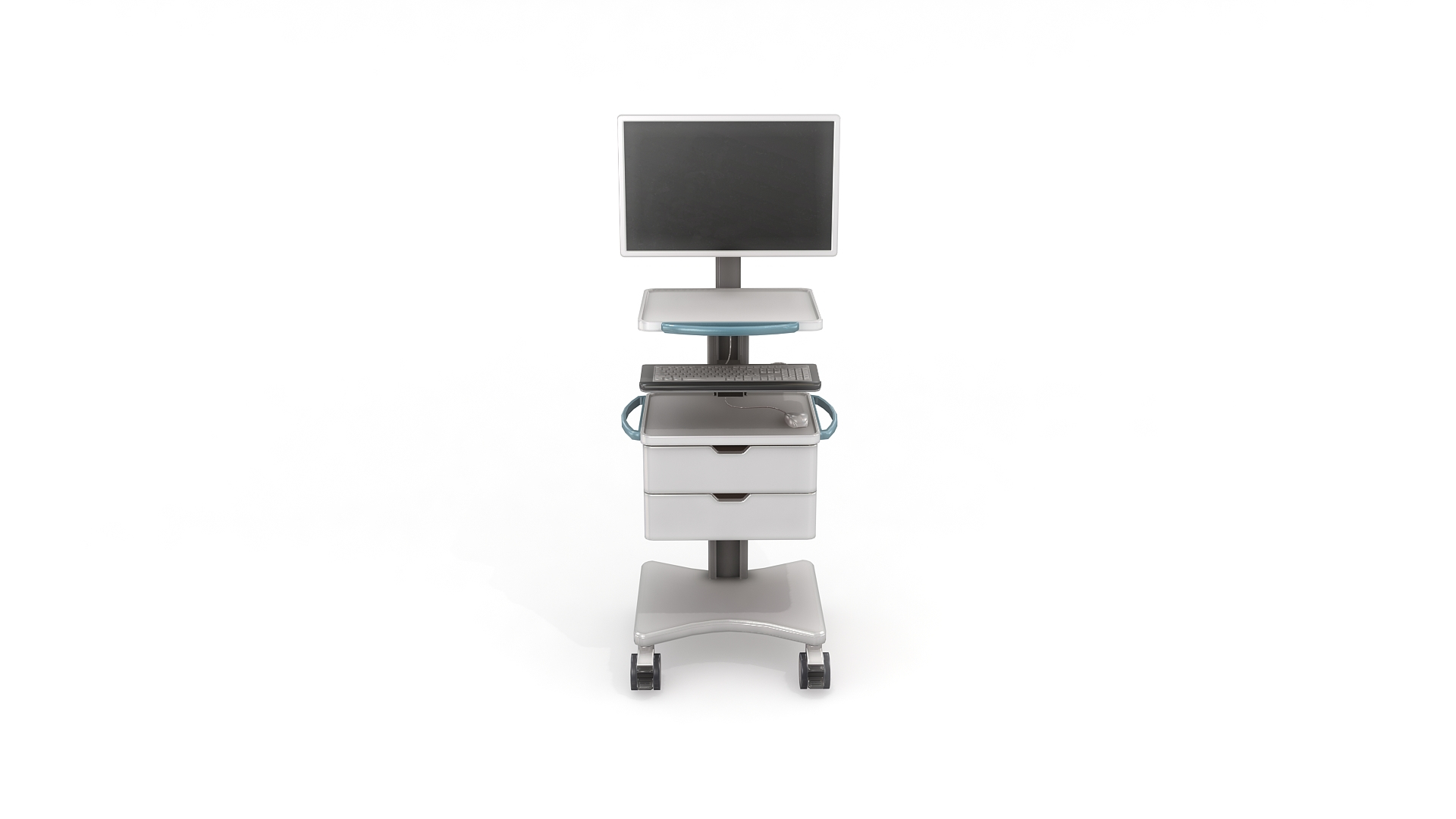 Medical ICU Workstation 1 3D Model - TurboSquid 1816221