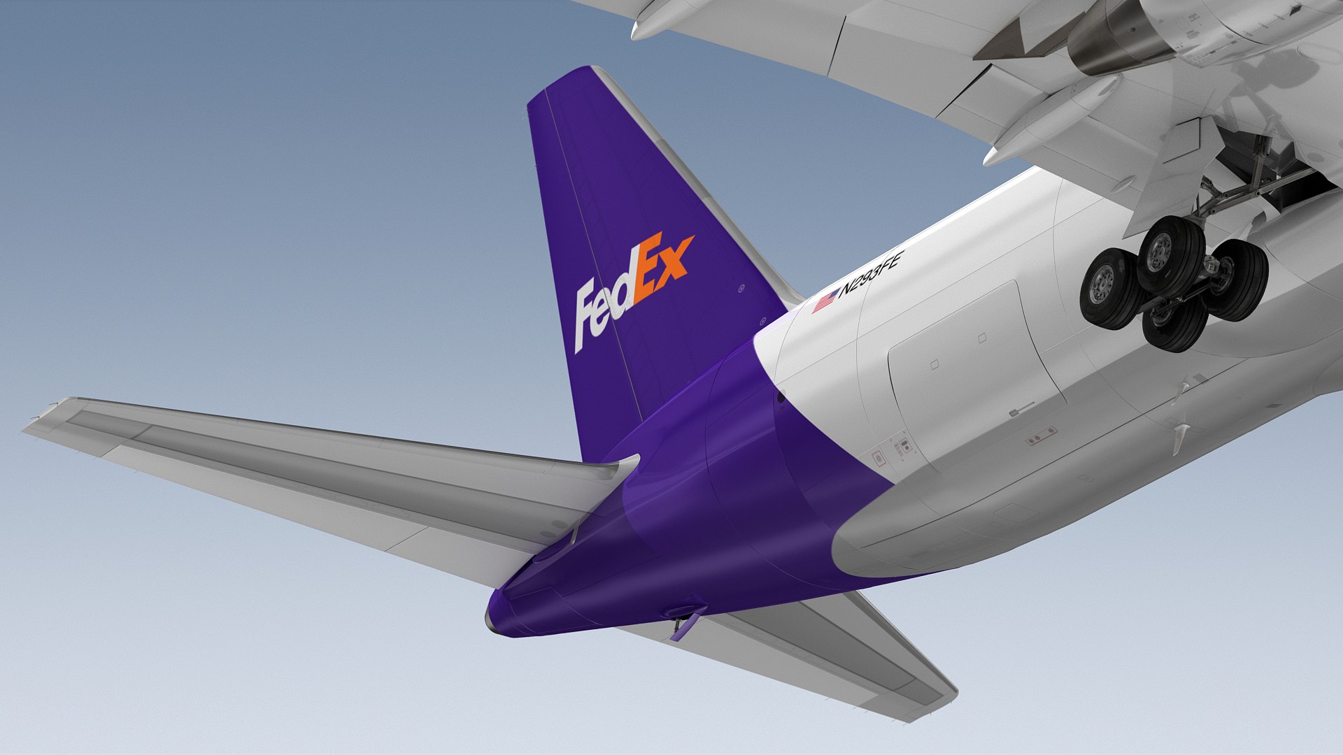 3D Boeing 767-300F FedEx Model - TurboSquid 2372076
